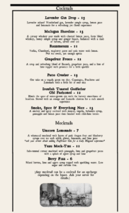 Menu - Muskegon Brewing Company